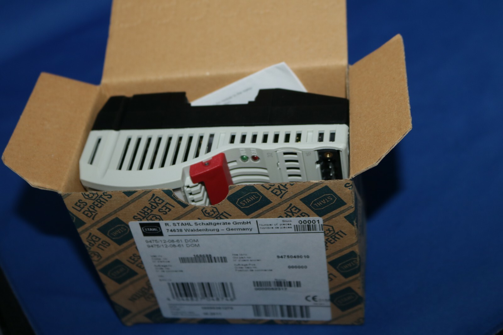 Stahl Dom 9475/12-08-61 PTB 99 Atex 2220 Digital Output Module - New ...