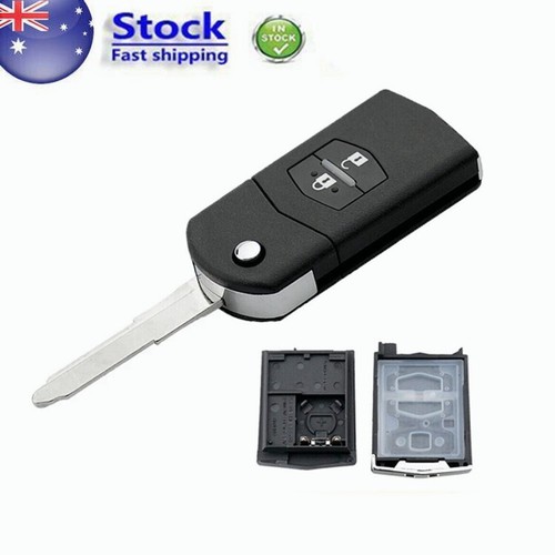 2 Button Remote Flip Key Shell Fob for Mazda 2 3 5 6 RX7 RX8 MX5 CX7 ...