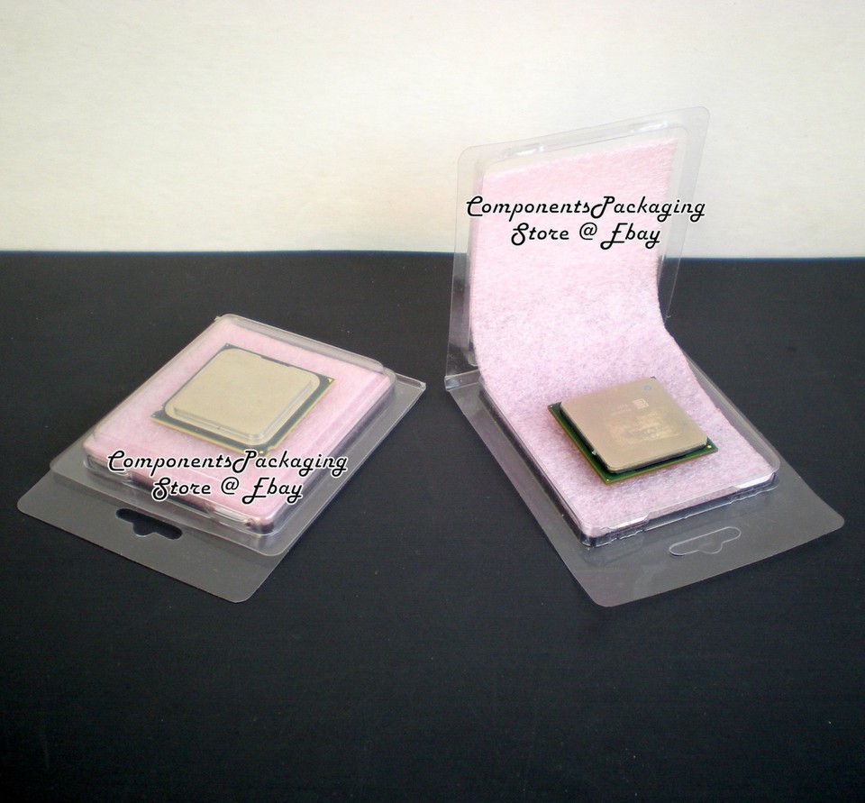 AMD Ryzen 7 5 3 CPU Packaging Case Clam Shell with Anti Static Foam Qty ...