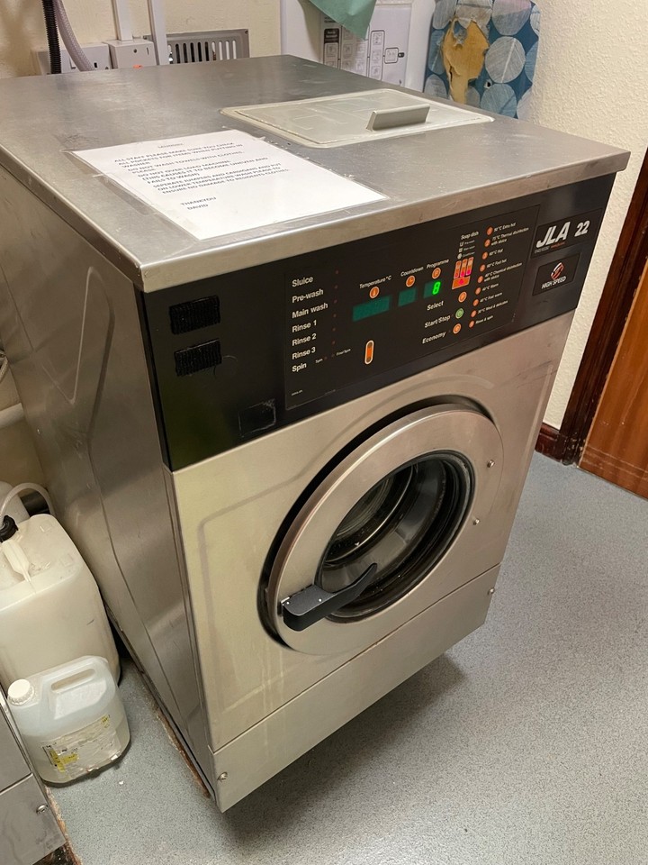 IPSO HC100 10kg 22lb Commercial Industrial Laundry Washing Machine Self ...