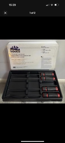 MAC TOOLS 4-PC MAC-GRIP LONG PICK SET (PSL5DR) VERY GOOD USED CONDITION ...