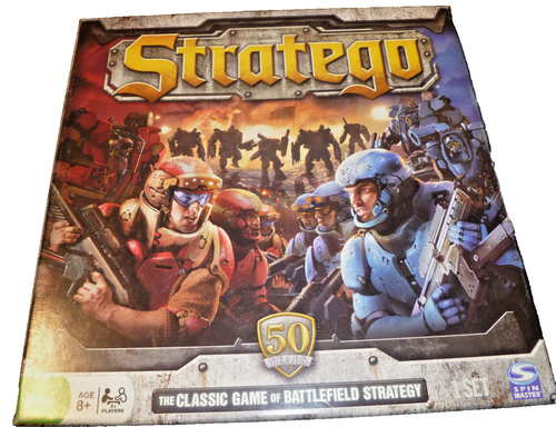STRATEGO-The Classic Game of Battlefield Strategy-SpinMaster. You will love it. | eBay