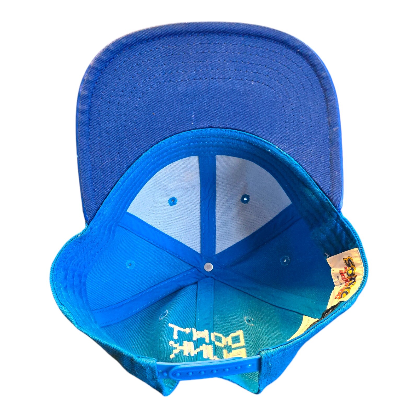 Sega Sonic The Hedgehog Hat Cap 8-Bit Pixel Don't Blink Snapback ...