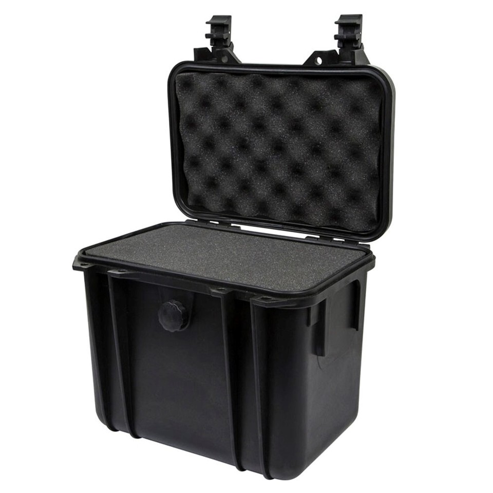 Weatherproof Hard Case Dry Box Camera Lens w/ Customizable Foam 11" x 8 ...