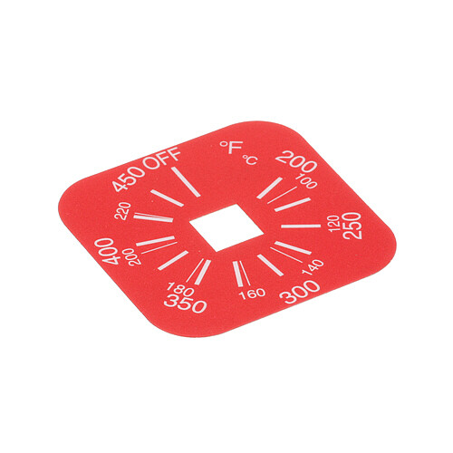 LABEL, THERMOSTAT 200-450F | eBay
