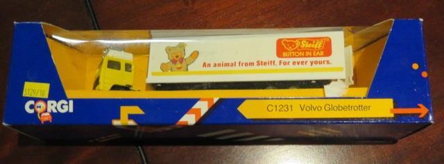 Steiff Corgi C1231 Volvo Globetrotter Semi Truck for sale online | eBay