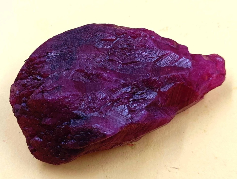 DYED Sale Natural Red Ruby 650 Ct EGL Certified Uncut Rough Loose ...