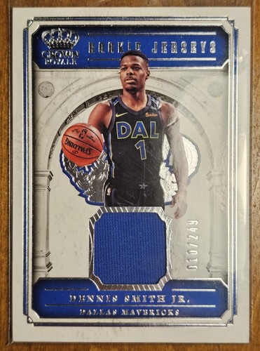 🔥2017/18 CROWN ROYALE RJ-28 DENNIS SMITH JR. ROOKIE JERSEY 010/249 ...