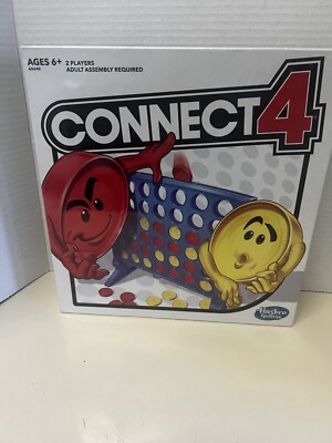 Hasbro Connect 4 Four Game Original Board Game Family Fun Classic New ...
