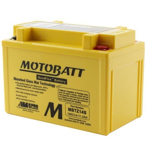 12V 190 CCA Glass Mat Battery for Suzuki GSF1250FA BANDIT ABS 2012 ...