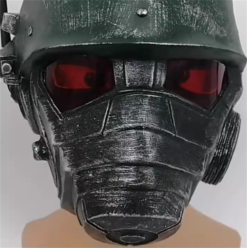 Game Fallout: New Vegas Cosplay Latex Mask Helmet Halloween Party ...