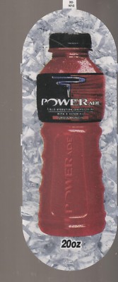 POWERADE FRUIT PUNCH 20oz Bottle Vending Machine Sign | eBay