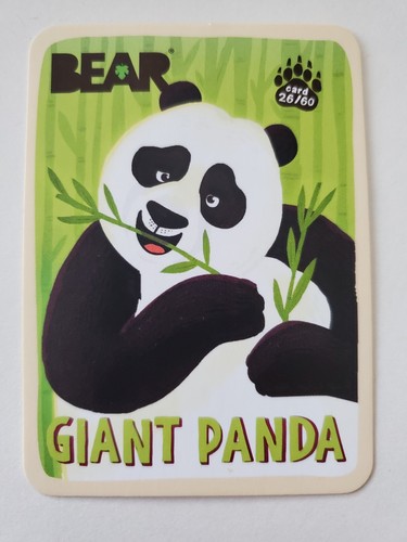 Bear's Collectible Animal Cards from Bear Fruit Rolls | eBay