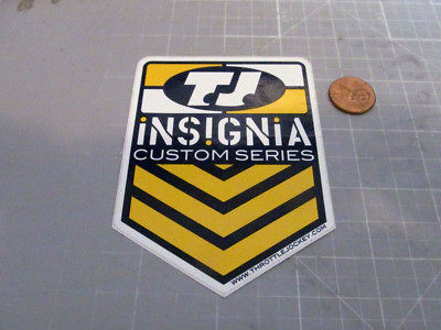 TJ INSIGNIA Sticker / Decal ORIGINAL OLD STOCK RACING | eBay