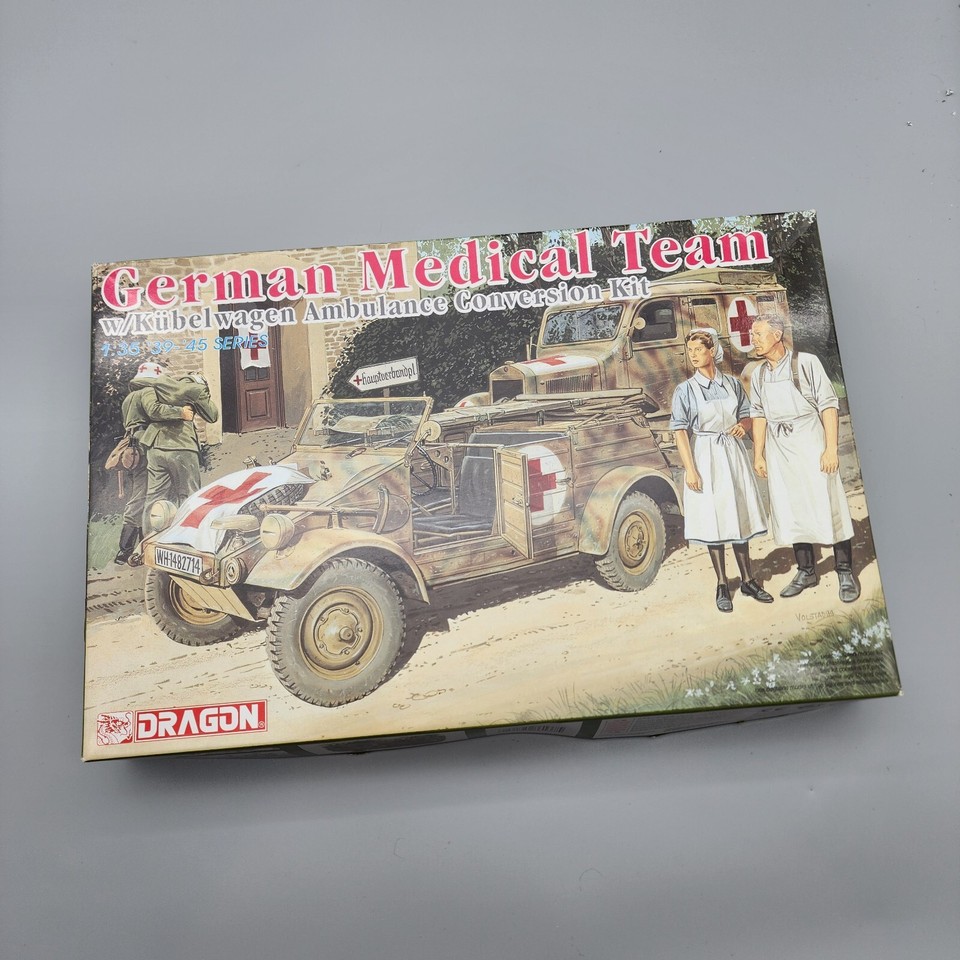 Dragon 1/35 German Medical Team 6137 Instruction Booklet Only | eBay