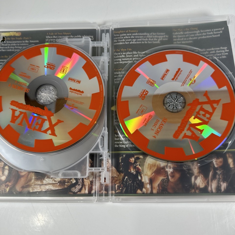 Xena: Warrior Princess: The Complete Series (DVD) Season 1-6 ...