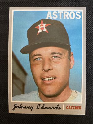 1970. TOPPS # 349 JOHNNY EDWARDS C 603 | eBay