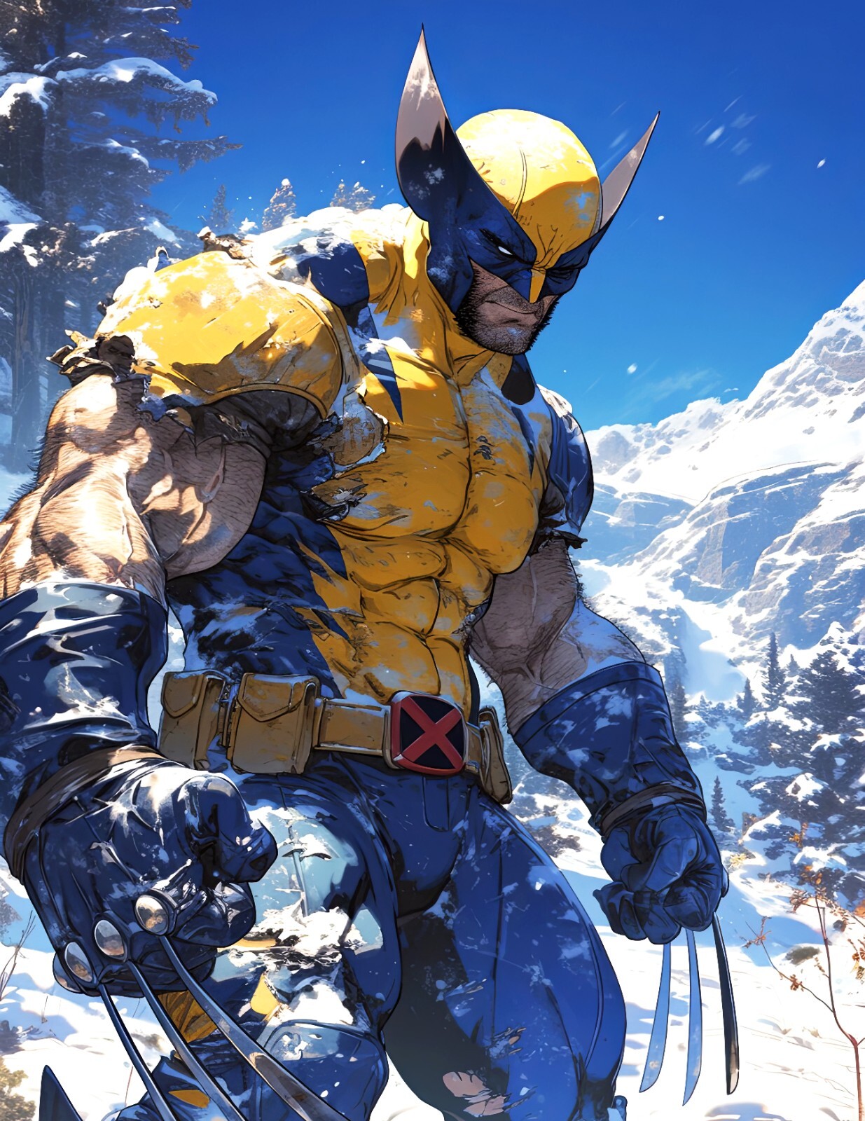 "Wolverine 11" 8.5x11 Fine Art Print Limited to Only 20 Hand-Numbered ...