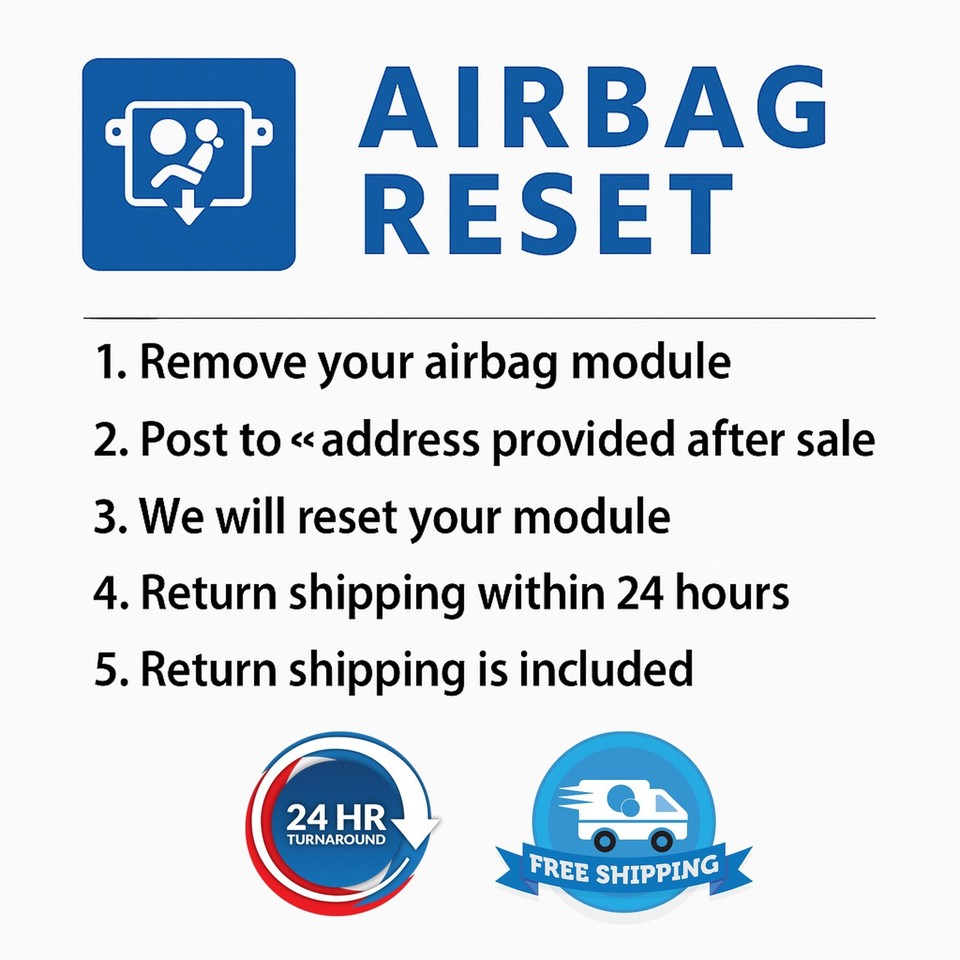 Ford JK2T-14B321-BJ Airbag ECU Reset Service - SRS Module Repair | eBay.de