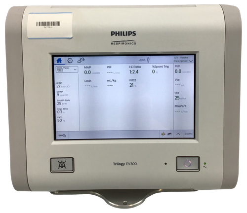 PHILIPS RESPIRONICS TRILOGY EV300 PORTABLE VENTILATOR | eBay