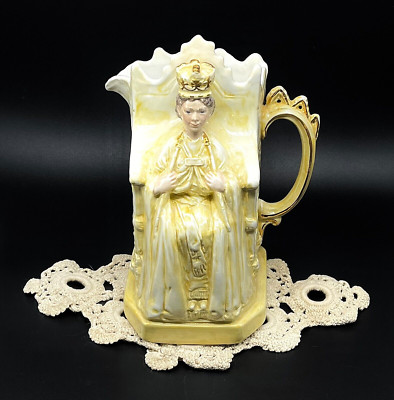 Queen Elizabeth II Coronation '53 Gothic Chair Pitcher Lace Doily | eBay