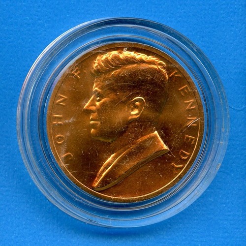 JFK John Kennedy Inauguration 1 5/16" Bronze US Mint Coin #87 Medal in ...
