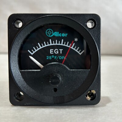 EGT Indicator Alcor Aviation Inc P/N 46150 | Avionics Warranty