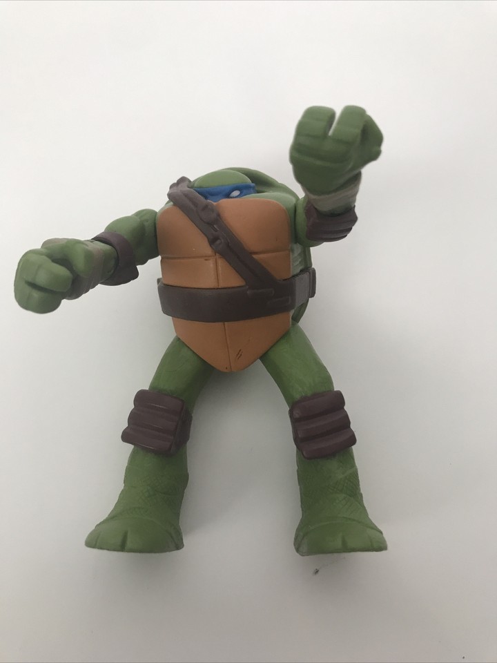Teenage Mutant Ninja Turtles Viacom 2014 Leonardo TMNT 4.5” Figure Leo ...