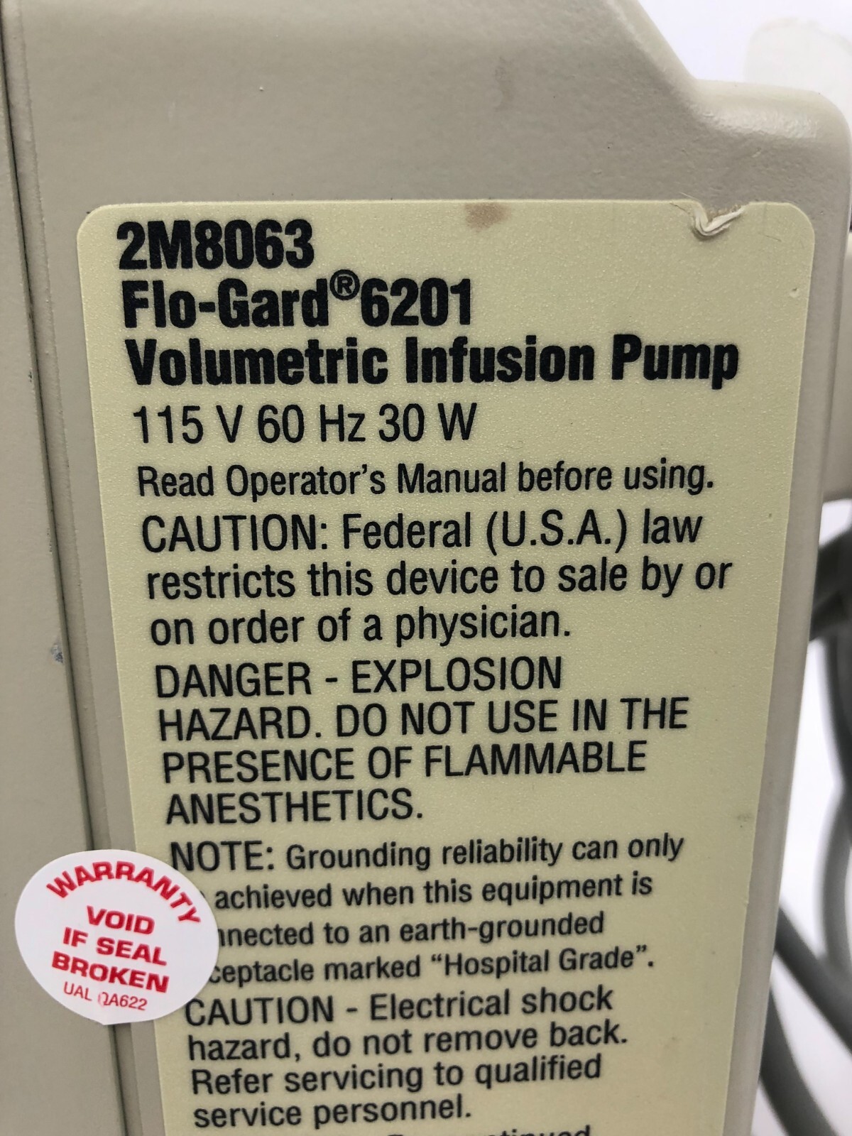 Baxter Flo-gard 6201 Volumetric Infusion Pump for sale online | eBay