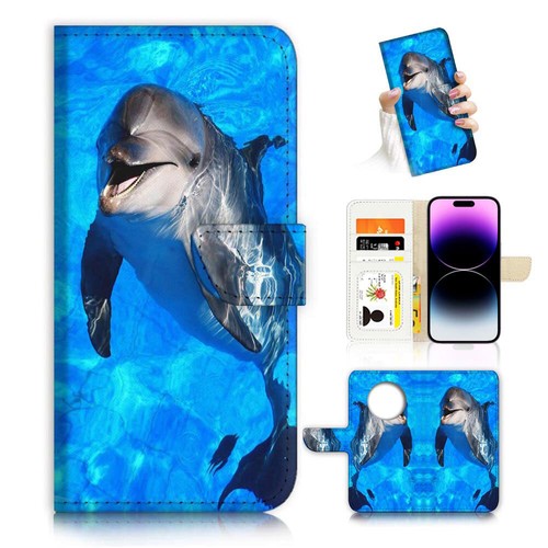 ( For Optus X Pro 5G 2024 model) Flip Case Cover AJ26047 Blue Sea ...