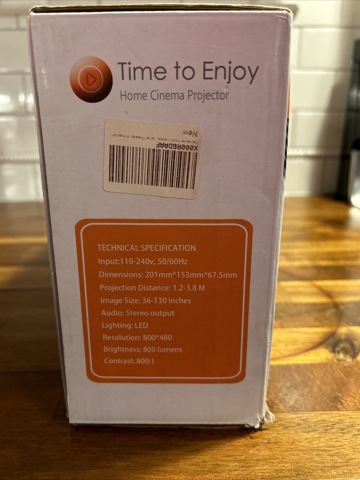 New SMP Simplified Micro Projector LED Entertainment Home Cinema ...