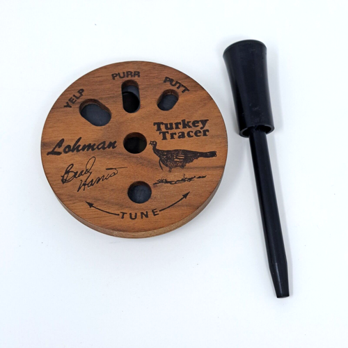 Lohman Turkey Tracer Slate with Black Plastic Striker Hunting | eBay