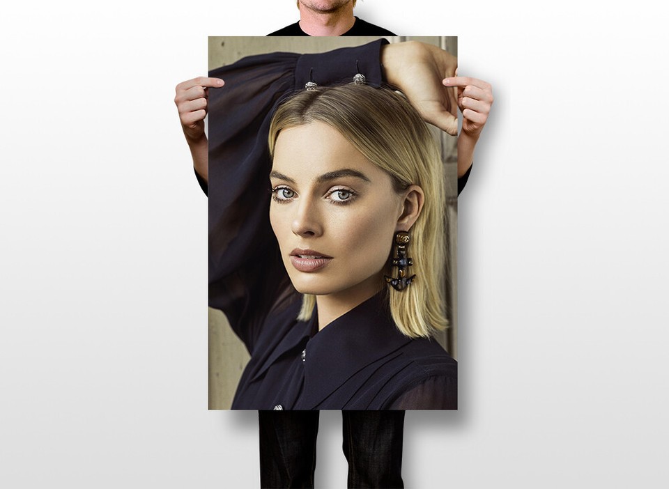 Margot Robbie Movie Actress Producer Artist Idol Wall Art Home - POSTER ...