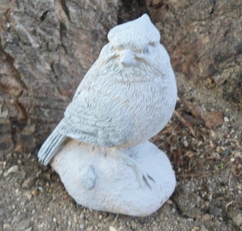 Latex cardinal blue jay bird mold plaster cement garden rubber mould 3. ...