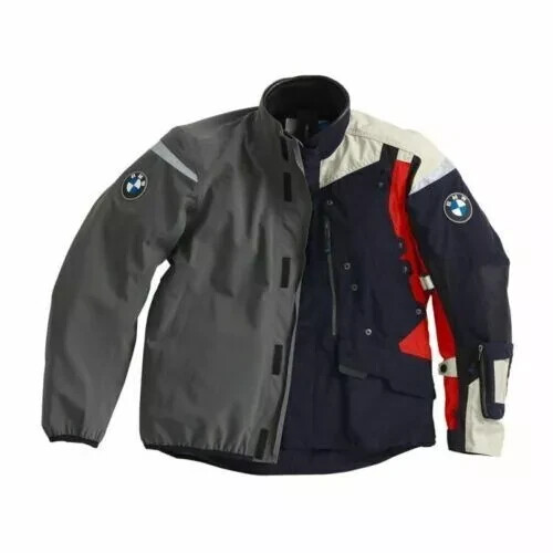 Motorrad Rallye Navy Blue/Red Jacket Men’s Motorcycle/Motorbike RIDE ...