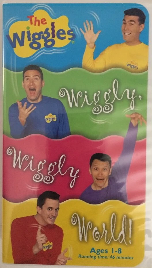 The Wiggles Wiggly Wiggly World Vhs