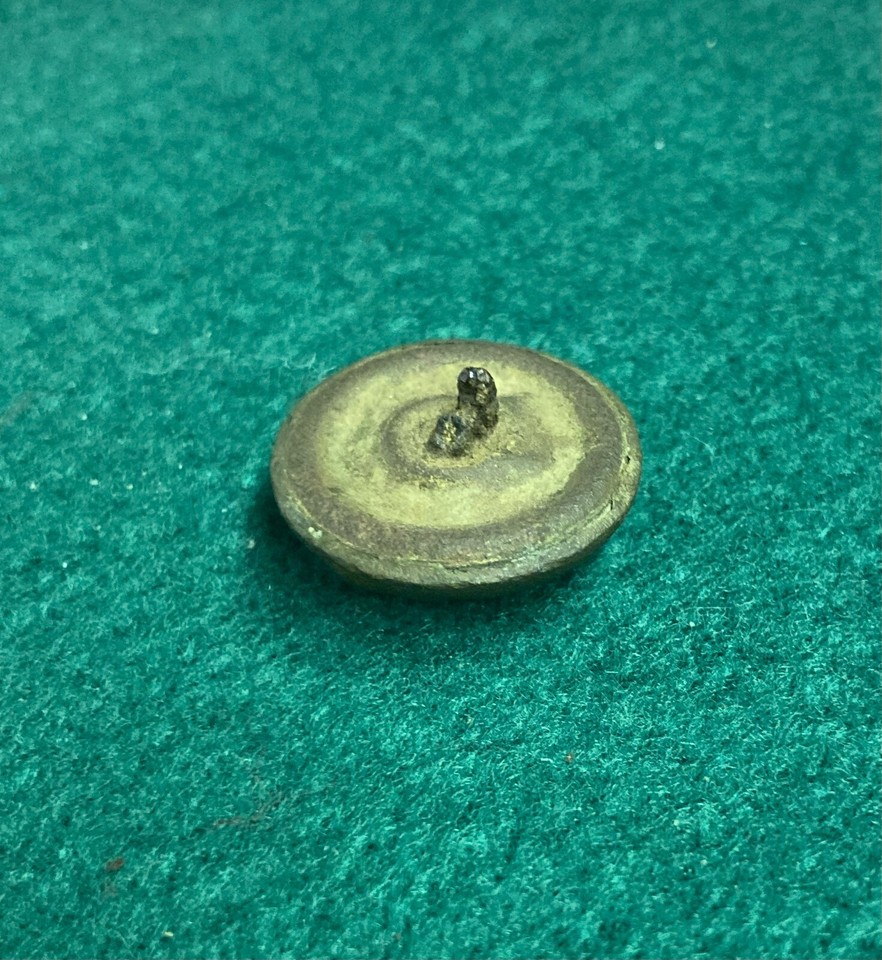 Dug Confederate Civil War Georgia Military Button CS Camp Relic ...