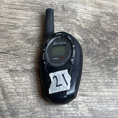 Cobra Microtalk PR 250 WX Black 22-Channels GMRS/FRS Two-Way Radio ...