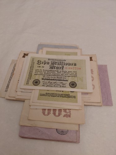 REICHS BANK (BLANK BACK) GERMAN BANK NOTES JOB LOT | eBay UK