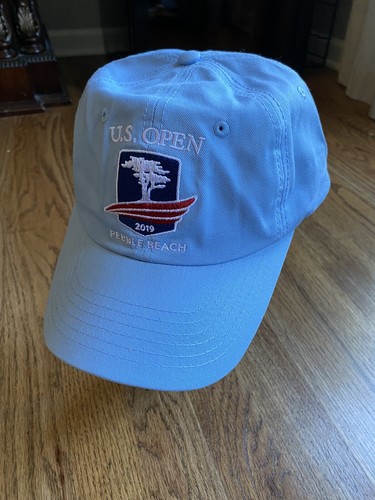 US OPEN Golf Hat Pebble Beach 2019 USGA Baby Blue / Red NEW | eBay