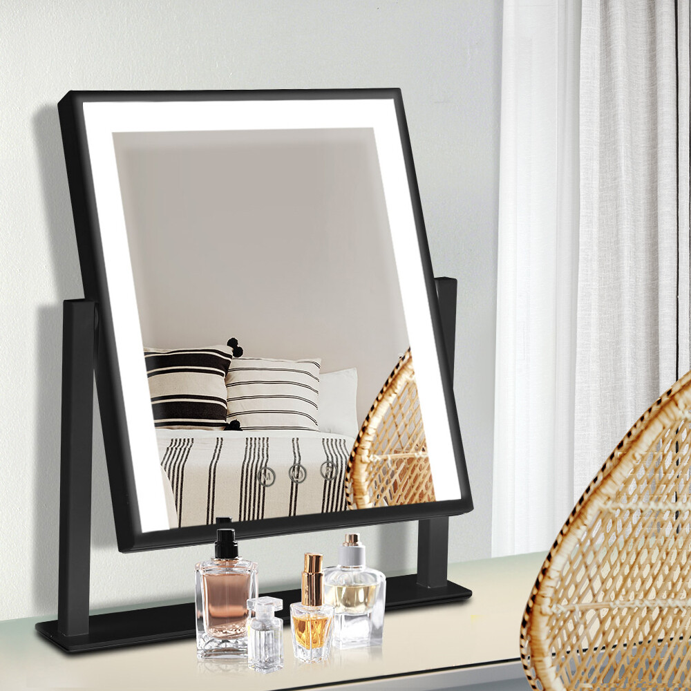 Embellir Makeup Mirror with Light Hollywood Mirrors Standing Lighted ...
