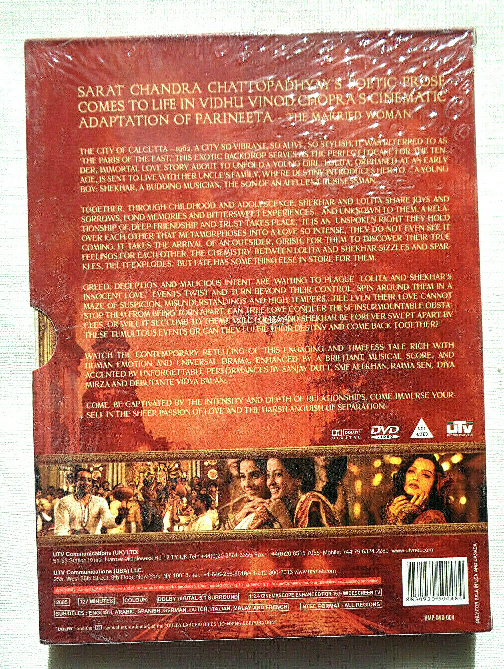 Parineeta 2006 DVD - CD 32vg The Fast for sale online | eBay