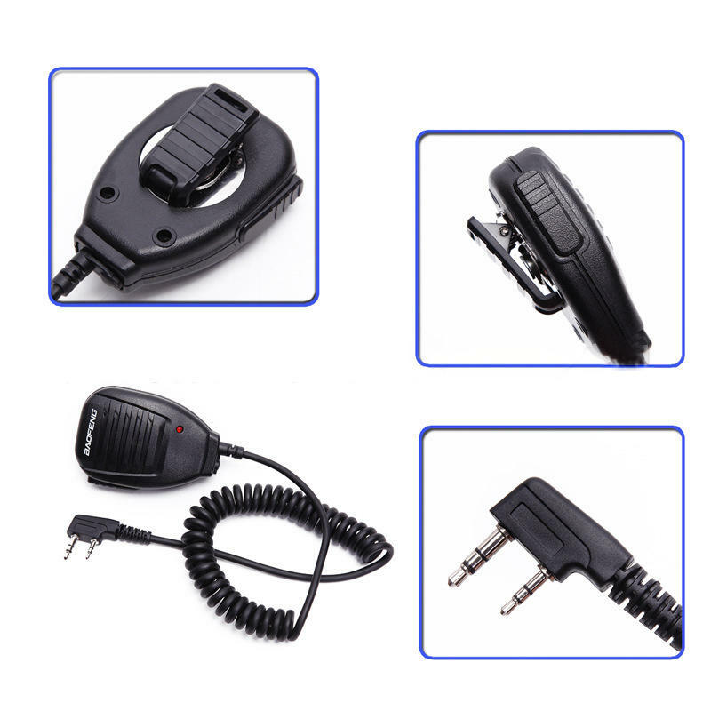 BAOFENG Handheld Microphone Speaker With Indication Light for BF-888S ...