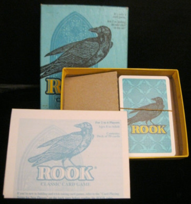 ROOK CARD GAME THE GAME OF GAMES 4 SUIT NUMERICAL CARD GAME 2001 100% ...