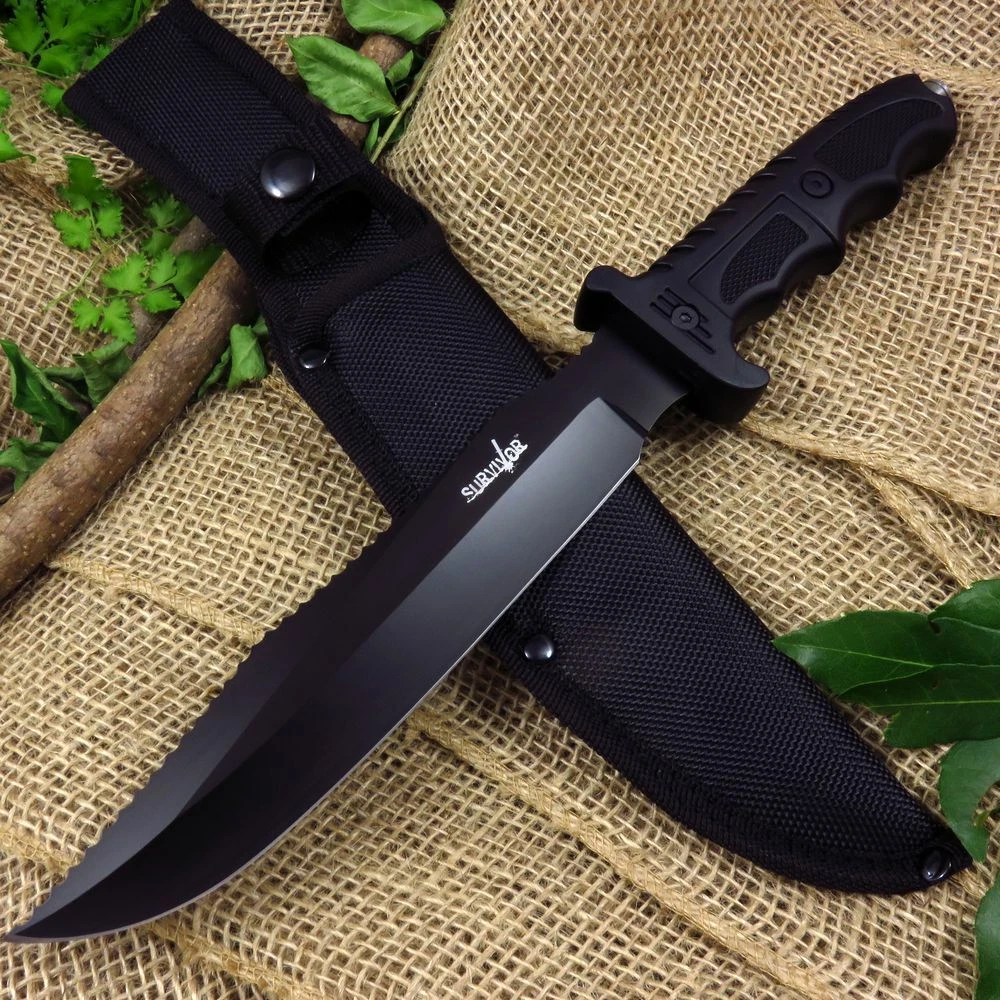 Serrated Combat Knife