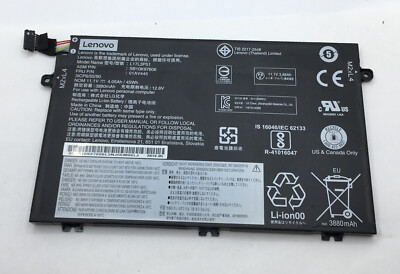 Genuine L17C3P51 battery ThinkPad E480 E490 E590 E580 E595 Series | eBay