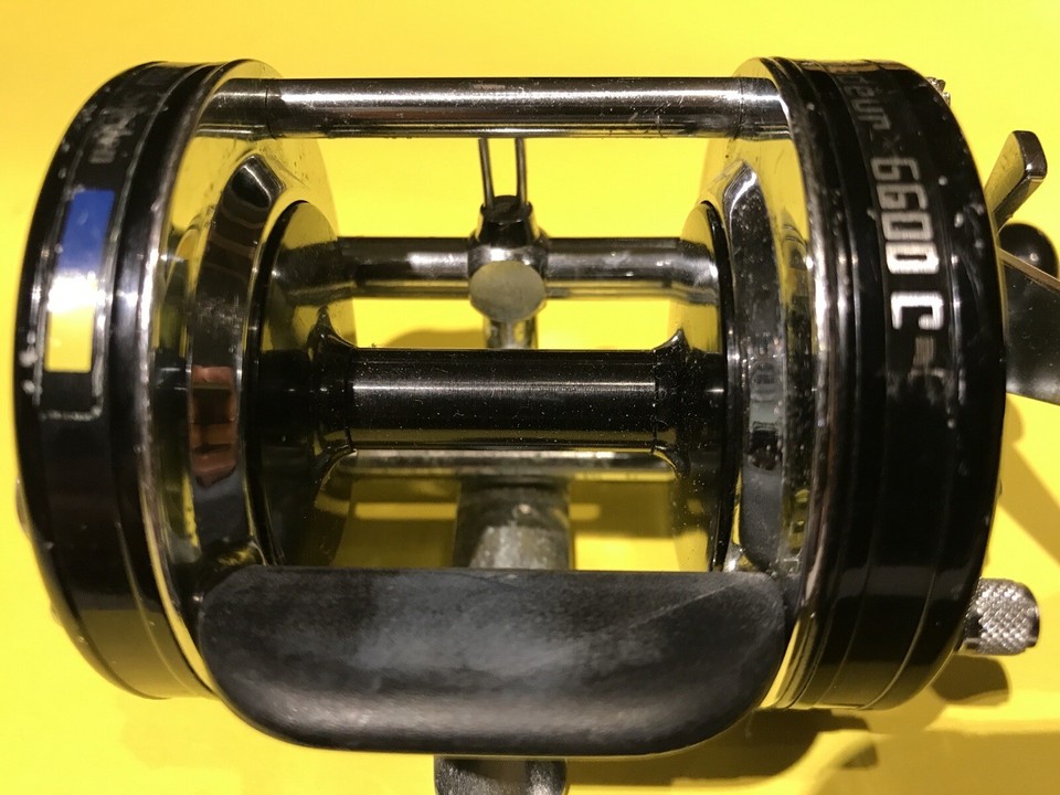 ABU Ambassadeur 6600C 1981 Black Thumbar Boxed Very Rare in Great ...