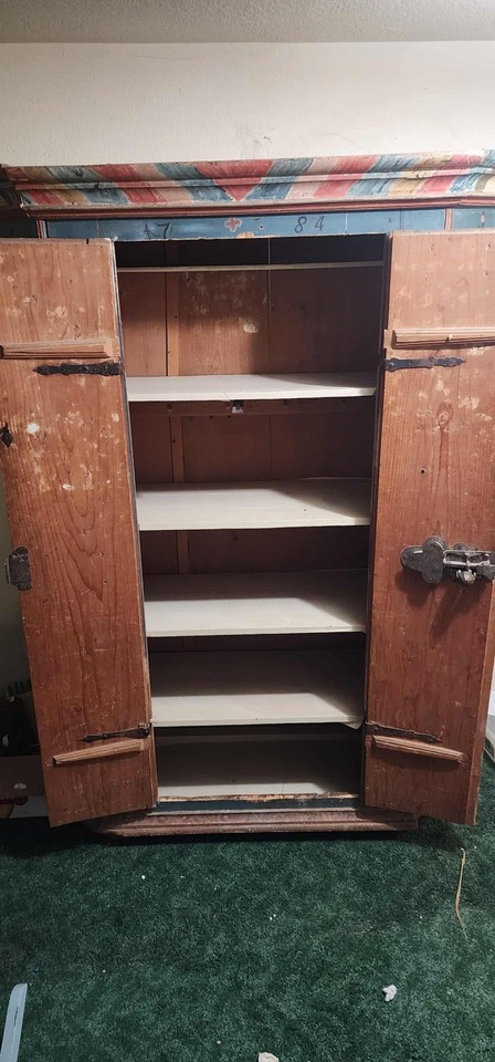 German Marriage Armoire Cabinet 1984 | eBay