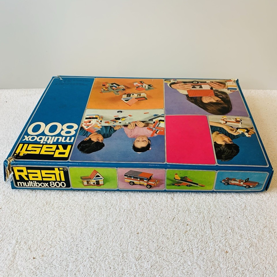 Rasti Multibox 800 Toy Building Block Set (Lego) Vintage 80s Irwin ...