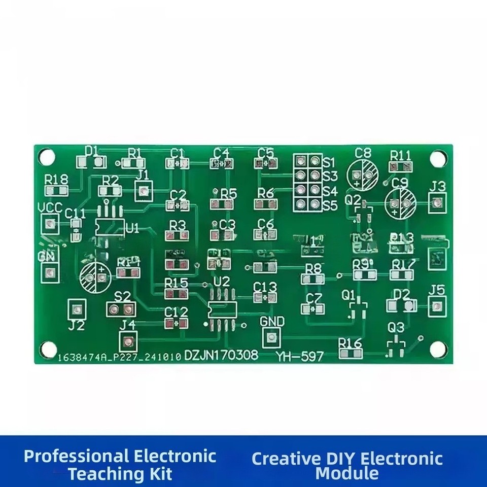 NE555 Timer Waveform Generator Electronic DIY Kit for Learning Circuits ...